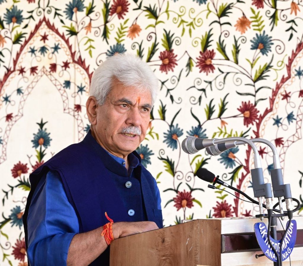 Path of all-round development passes through villages: LG | Kashmir ...